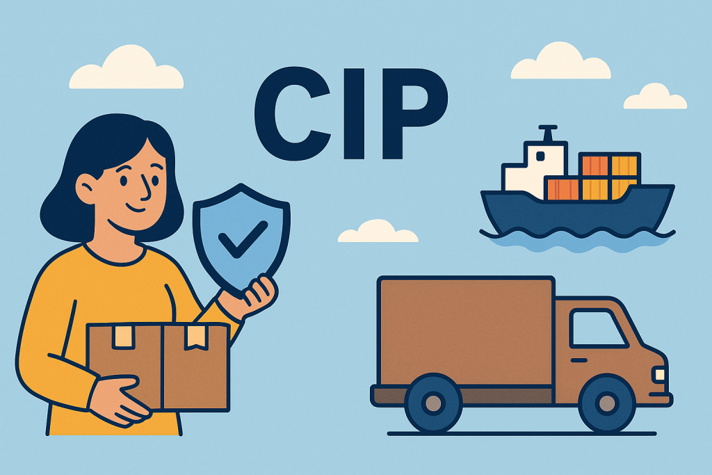 外贸术语 CIP 全解析：谁负责保险、费用与风险？
